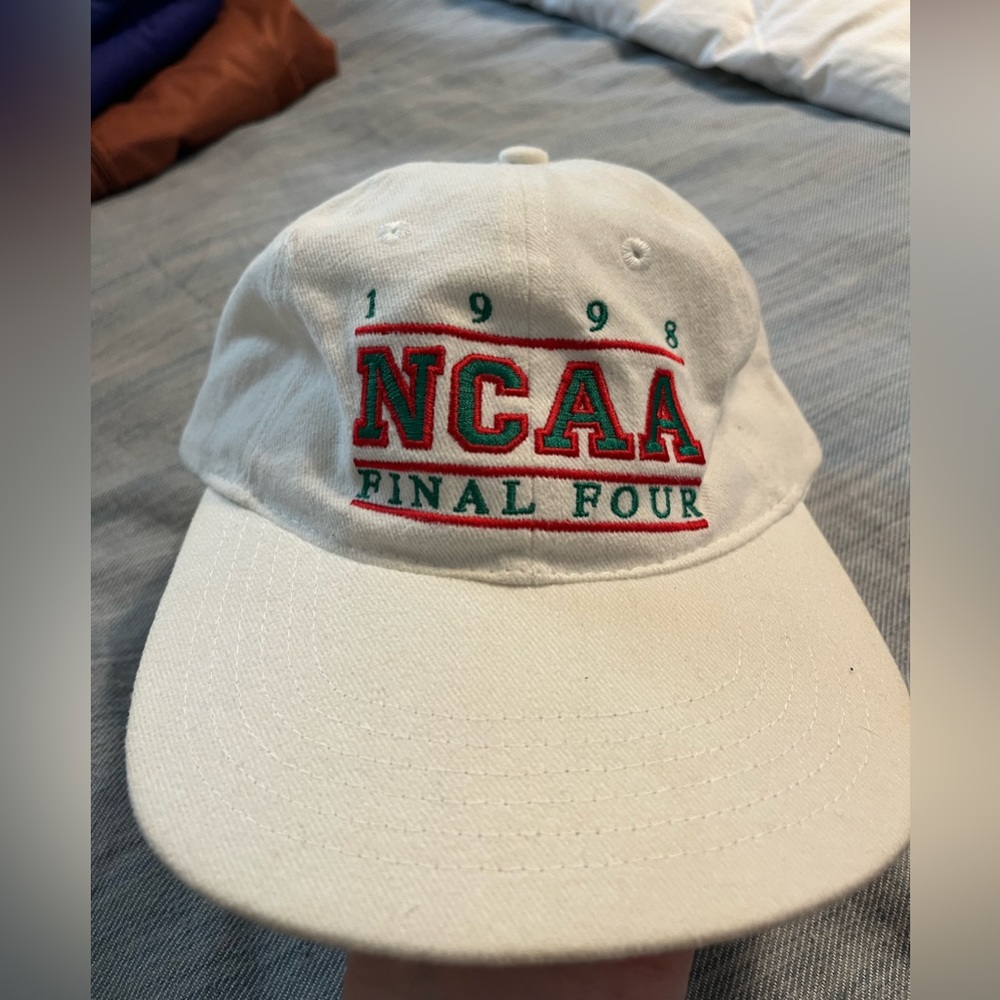 1998 Final Four Vintage Hat, Size: Os, Color White - Gem
